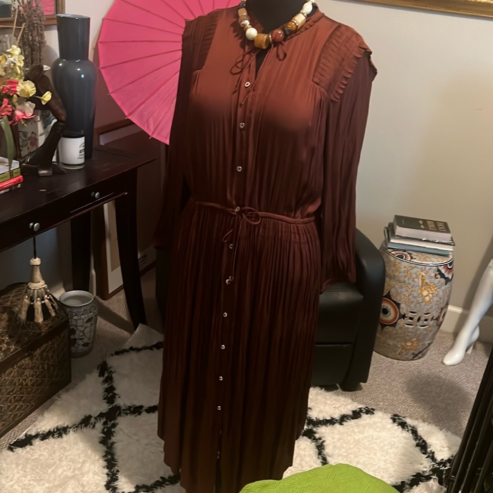 Rich Rust Dress With Perfect, Details By Chico’s. - Gem